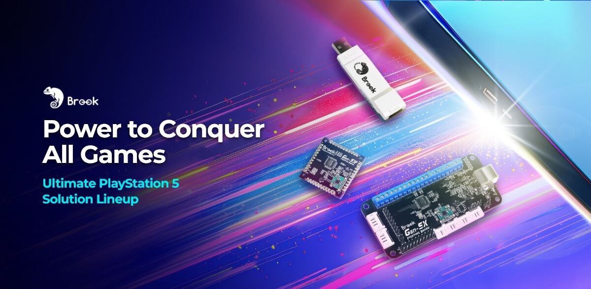 Brook Gaming | Ultimate PlayStation 5 Solution Line Up