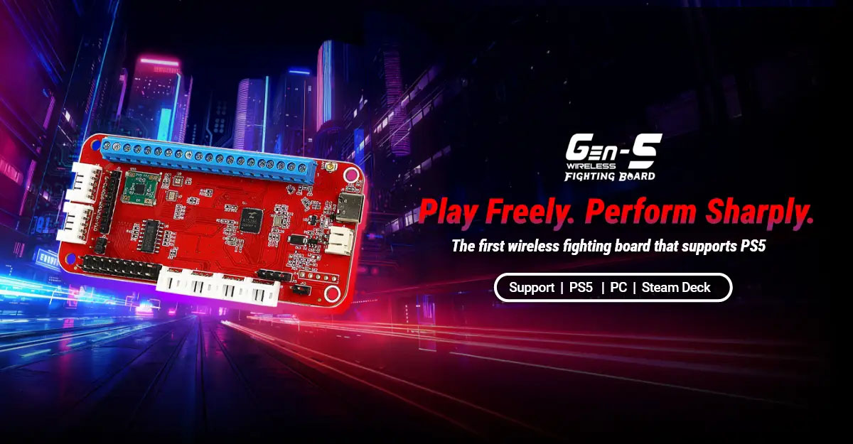 Gen-5W Fighting Board– Brook Gaming