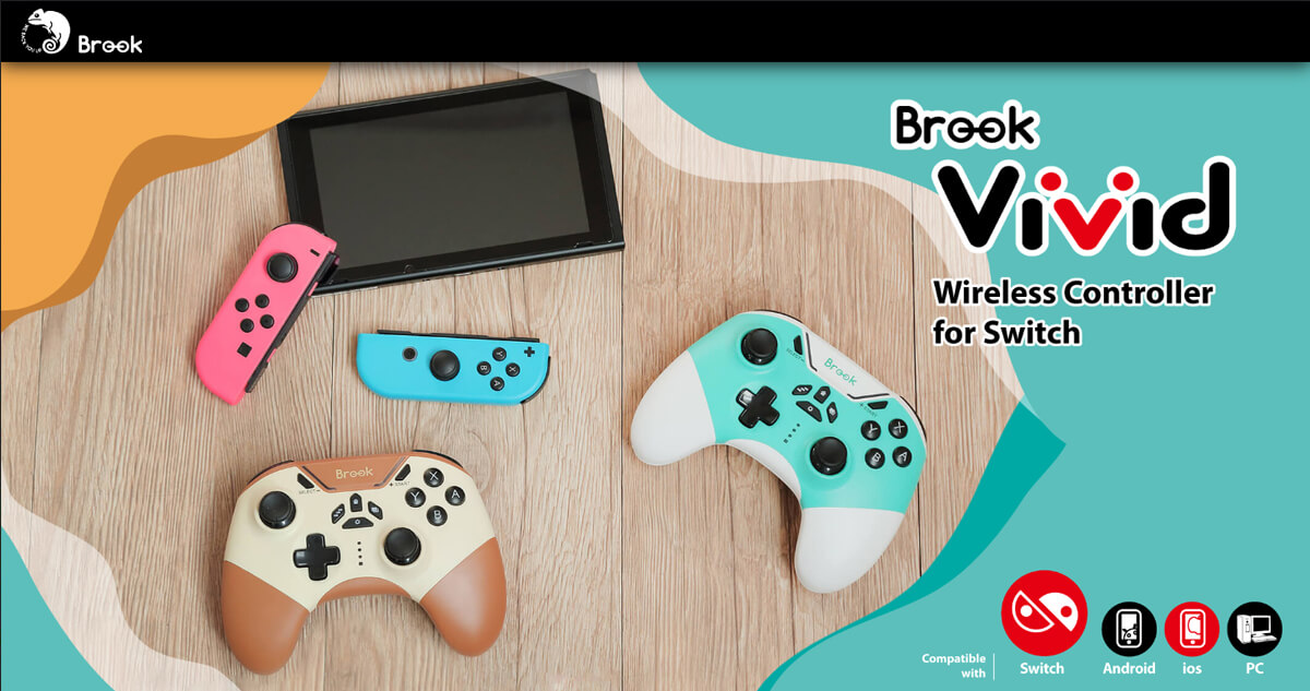 Brook Vivid Wireless Controller – Brook Gaming